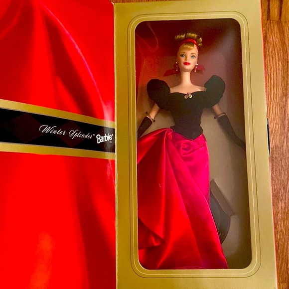 Mattel | Toys | 998 Winter Splendor Barbie Avon Exclusive | Poshmark
